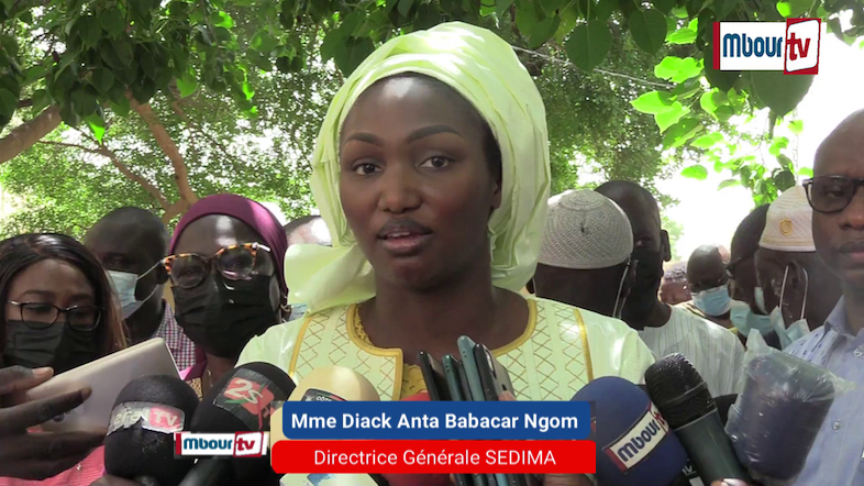Sindia : Anta Babacar Ngom Diack DG SEDIMA a remis 20 millions pour la ...