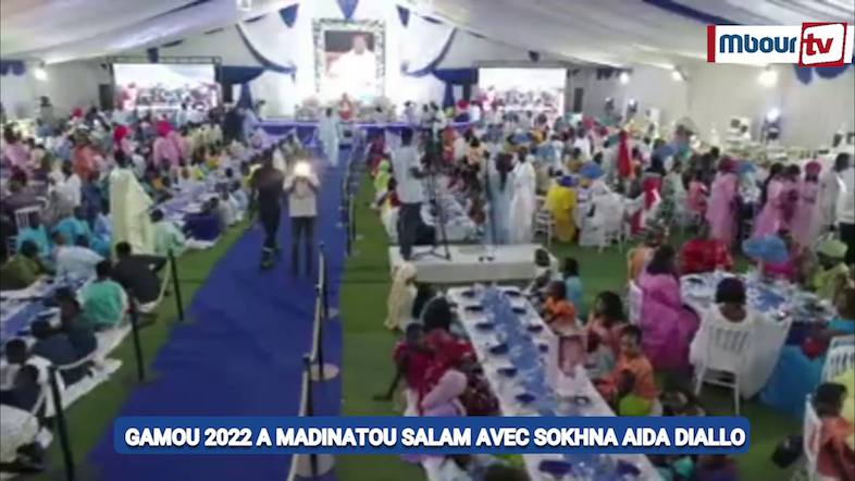 MBOUR : GAMOU 2022 A MADINATOU SALAM AVEC SOKHNA AIDA DIALLO ...