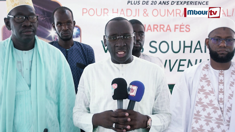 Pèlerinage 2023 : Cheikh Samb président de Al Ansar a remis les ...